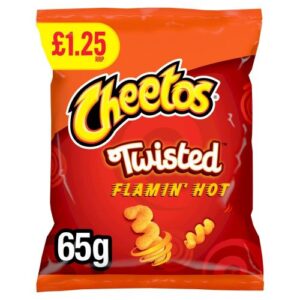 Cheetos Twisted Flamin Hot Snacks 65g – BritishFoodMart