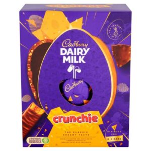 Cadbury Dairy Milk Crunchie Bits Inclusion Easter Egg 542g ...